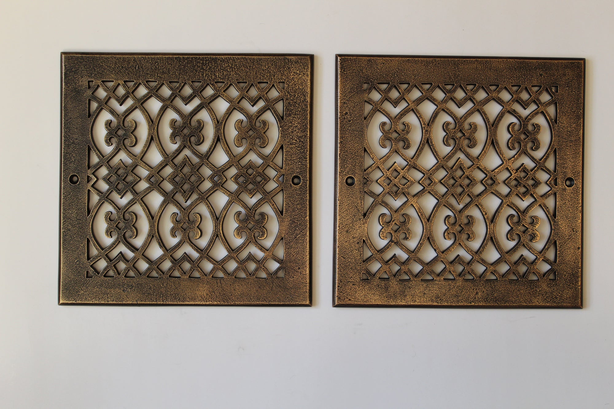 Custom size Handmade Solid Cast Bronze Air Return Grate Cover ...